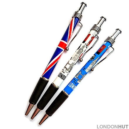 Set of Three London Pens
